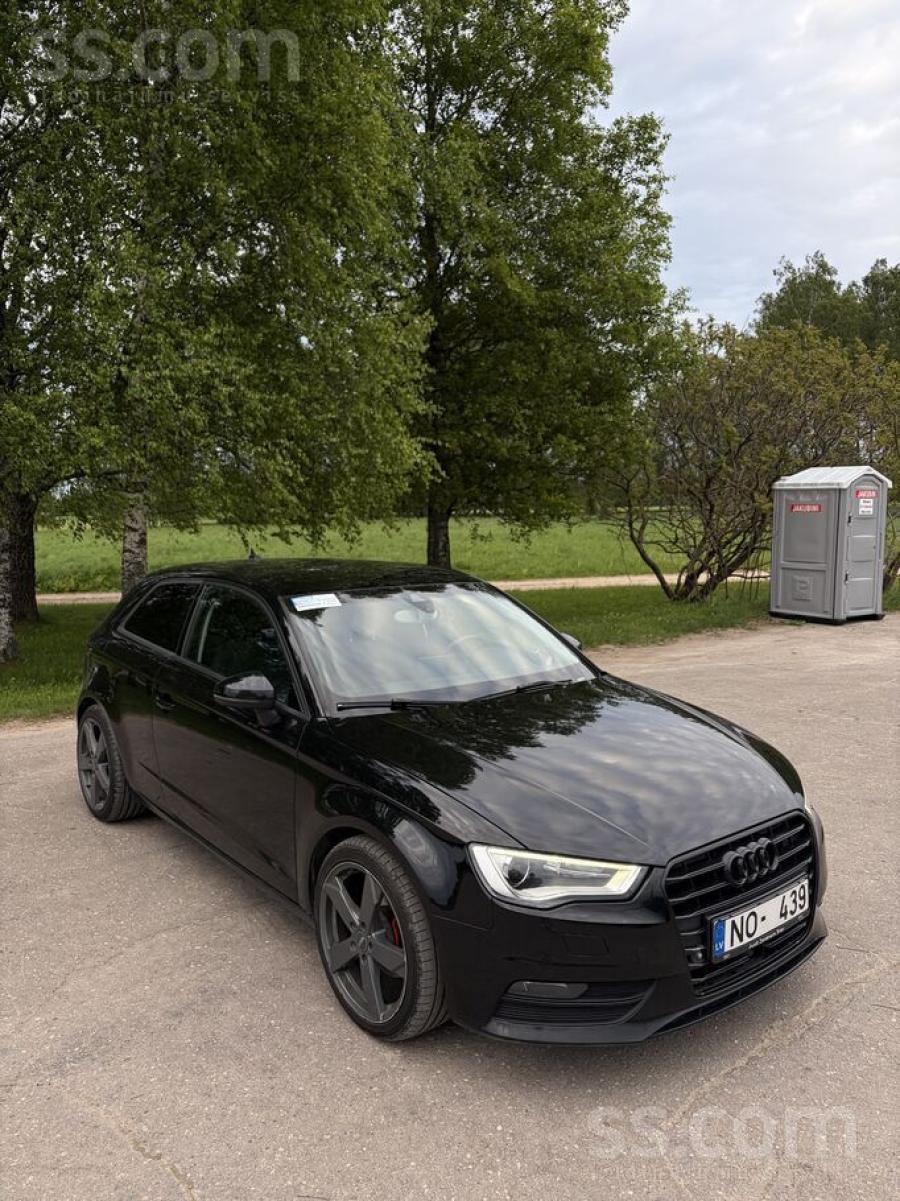 Черный Ауди А3 2015 в Рига, объемом двигателя 2.00 л и пробегом 316 тыс. км за 8650 €, фото 3 на AUTOMOTO.COM.LV