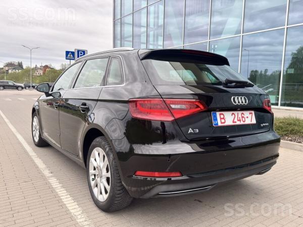 Black Audi A3 2015 in Rezekne, with an engine capacity of 1.40 L and mileage of 225 thousand km for 8500 €, photo 3 on AUTOMOTO.COM.LV