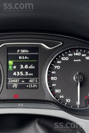 Черный Ауди А3 2015 в Резекне, объемом двигателя 1.40 л и пробегом 225 тыс. км за 8500 €, фото 17 на AUTOMOTO.COM.LV