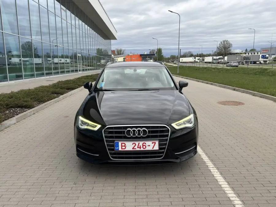 Black Audi A3 2015 in Rezekne, with an engine capacity of 1.40 L and mileage of 225 thousand km for 8500 €, photo 4 on AUTOMOTO.COM.LV