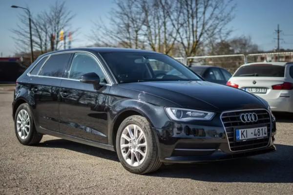 Melns Audi A3 2015 Liepāja, ar dzinēja tilpumu 1.60 L un nobraukumu 226 tūkst. km par 10500 €, foto 5 vietnē AUTOMOTO.COM.LV