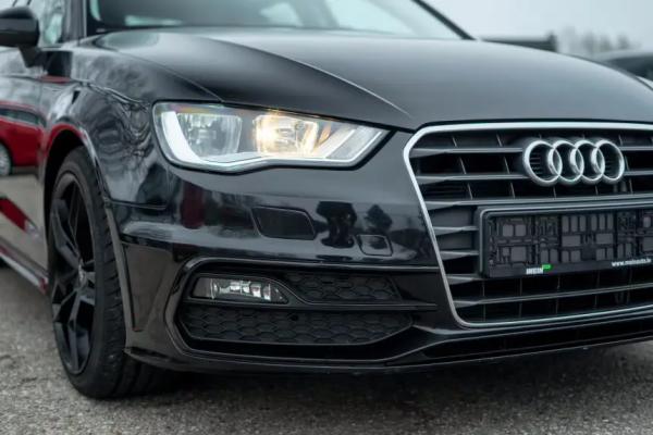 Melns Audi A3 2015 Liepāja, ar dzinēja tilpumu 1.60 L un nobraukumu 268 tūkst. km par 10950 €, foto 8 vietnē AUTOMOTO.COM.LV