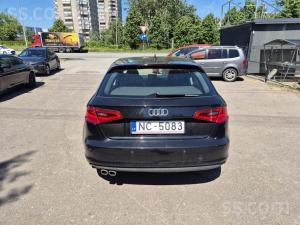 Black Audi A3 2015 in Riga, with an engine capacity of 1.40 L and mileage of 251 thousand km for 9490 €, photo 8 on AUTOMOTO.COM.LV