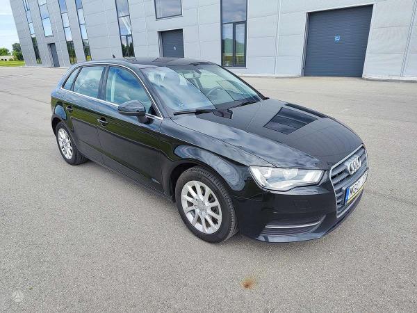 Black Audi A3 2015 in Kaunas, with an engine capacity of 1.40 L and mileage of 241 thousand km for 5900 €, photo 2 on AUTOMOTO.COM.LV