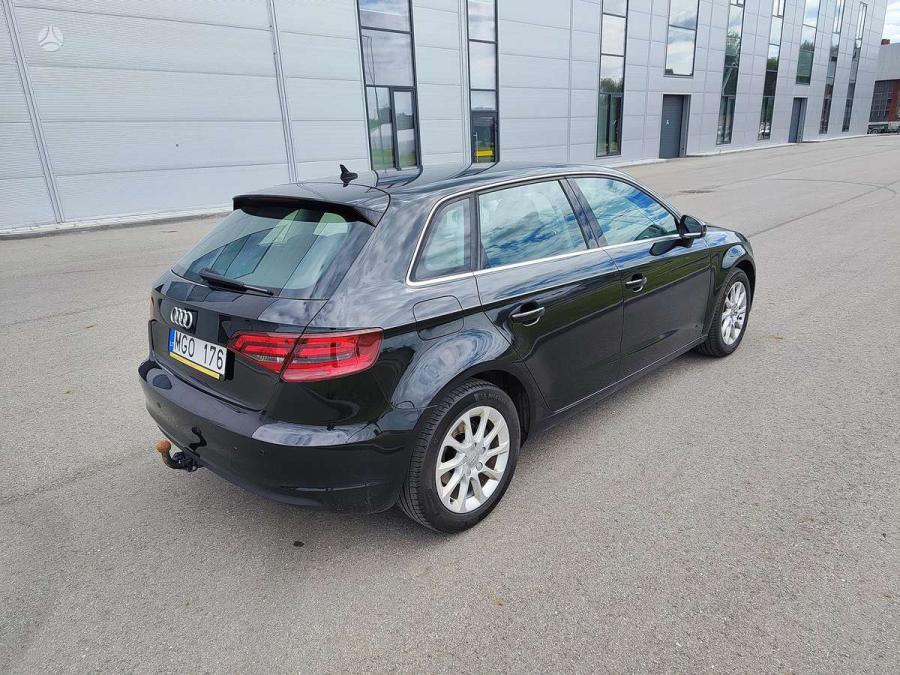 Melns Audi A3 2015 Kauņa, ar dzinēja tilpumu 1.40 L un nobraukumu 241 tūkst. km par 5900 €, foto 4 vietnē AUTOMOTO.COM.LV