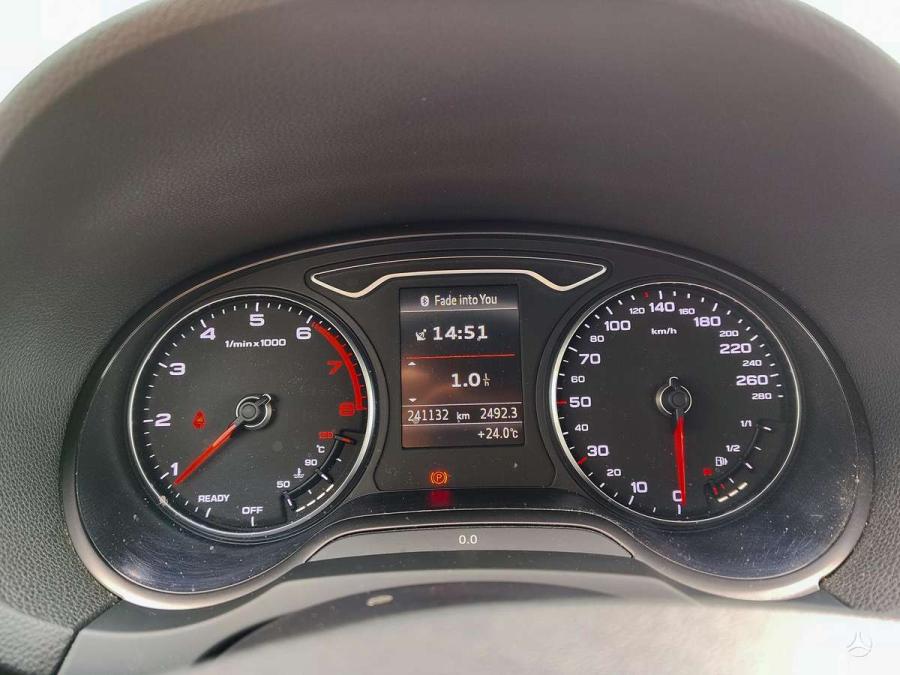 Melns Audi A3 2015 Kauņa, ar dzinēja tilpumu 1.40 L un nobraukumu 241 tūkst. km par 5900 €, foto 9 vietnē AUTOMOTO.COM.LV