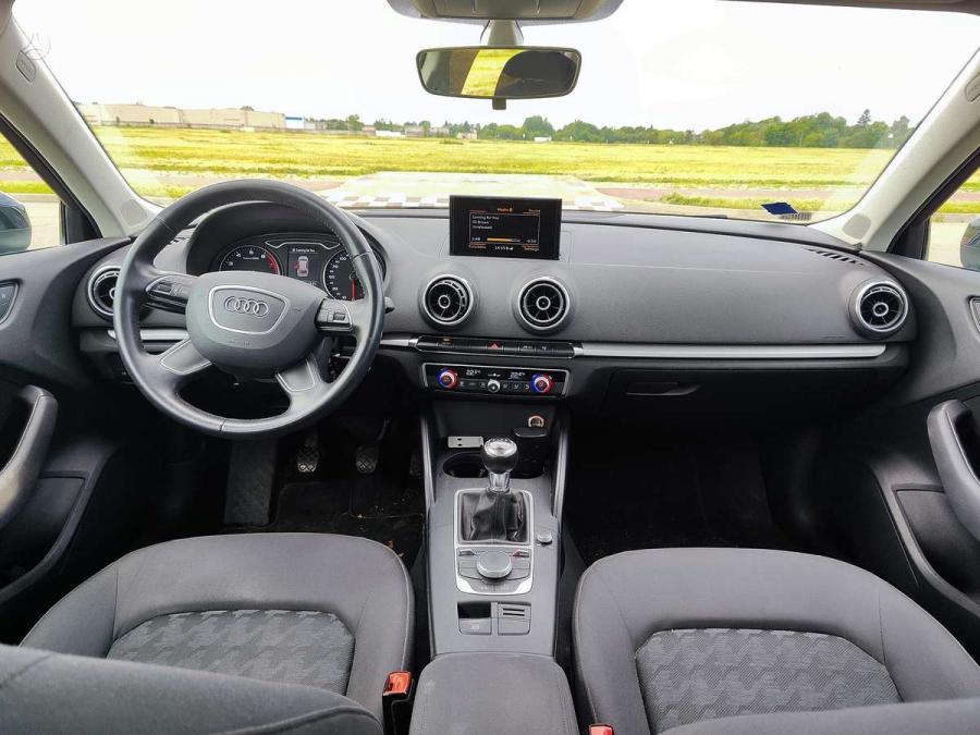 Melns Audi A3 2015 Kauņa, ar dzinēja tilpumu 1.40 L un nobraukumu 241 tūkst. km par 5900 €, foto 15 vietnē AUTOMOTO.COM.LV
