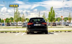 Black Audi A3 2015 in Riga, with an engine capacity of 1.40 L and mileage of 251 thousand km for 9490 €, photo 8 on AUTOMOTO.COM.LV