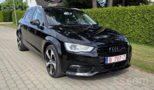Black Audi A3 2015 in Riga, with an engine capacity of 1.60 L and mileage of 215 thousand km for 10350 €, photo 7 on AUTOMOTO.COM.LV