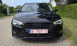 Black Audi A3 2015 in Riga, with an engine capacity of 1.60 L and mileage of 215 thousand km for 10350 €, photo 8 on AUTOMOTO.COM.LV