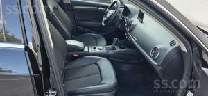Black Audi A3 2015 in Riga, with an engine capacity of 1.60 L and mileage of 215 thousand km for 10350 €, photo 9 on AUTOMOTO.COM.LV