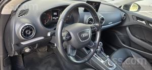 Black Audi A3 2015 in Riga, with an engine capacity of 1.60 L and mileage of 215 thousand km for 10350 €, photo 12 on AUTOMOTO.COM.LV
