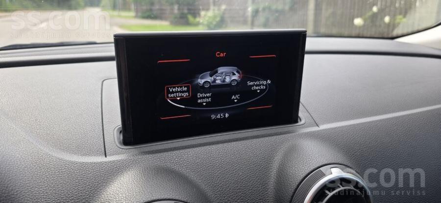 Black Audi A3 2015 in Riga, with an engine capacity of 1.60 L and mileage of 215 thousand km for 10350 €, photo 14 on AUTOMOTO.COM.LV