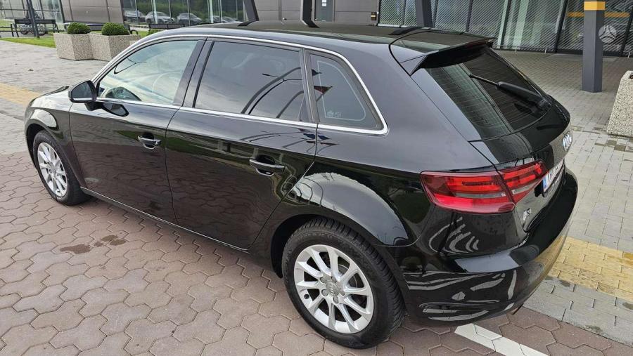 Black Audi A3 2015 in Kaunas, with an engine capacity of 1.20 L and mileage of 201 thousand km for 6450 €, photo 6 on AUTOMOTO.COM.LV