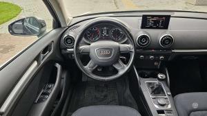 Black Audi A3 2015 in Kaunas, with an engine capacity of 1.20 L and mileage of 201 thousand km for 6450 €, photo 21 on AUTOMOTO.COM.LV