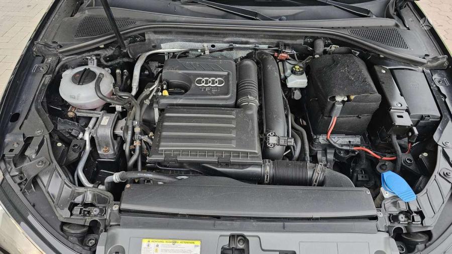 Black Audi A3 2015 in Kaunas, with an engine capacity of 1.20 L and mileage of 201 thousand km for 6450 €, photo 22 on AUTOMOTO.COM.LV