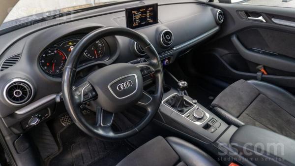 Melns Audi A3 2015 Rīga, ar dzinēja tilpumu 1.40 L un nobraukumu 251 tūkst. km par 8590 €, foto 10 vietnē AUTOMOTO.COM.LV