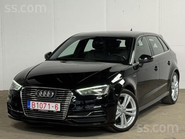 Black Audi A3 2015 in Jurmala, with an engine capacity of 1.40 L and mileage of 254 thousand km for 10750 €, photo 1 on AUTOMOTO.COM.LV