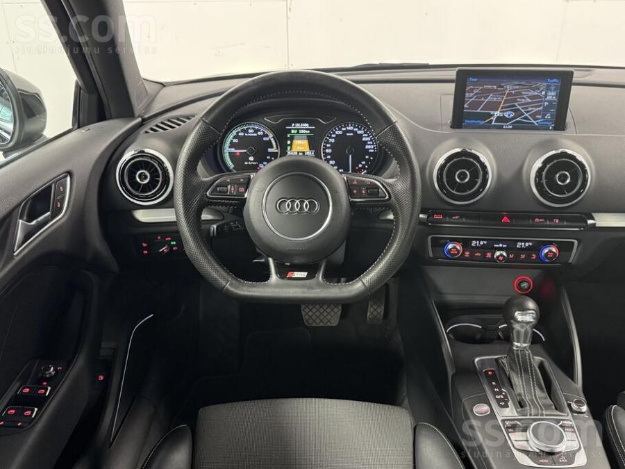Melns Audi A3 2015 Jūrmala, ar dzinēja tilpumu 1.40 L un nobraukumu 254 tūkst. km par 10750 €, foto 22 vietnē AUTOMOTO.COM.LV