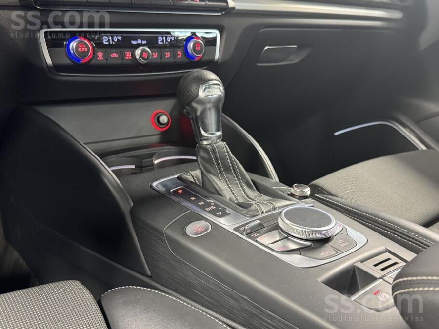 Melns Audi A3 2015 Jūrmala, ar dzinēja tilpumu 1.40 L un nobraukumu 254 tūkst. km par 10750 €, foto 23 vietnē AUTOMOTO.COM.LV