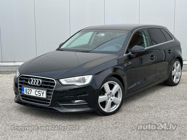 Black Audi A3 2015 in Tartu, with an engine capacity of 2.00 L and mileage of 239 thousand km for 9299 €, photo 1 on AUTOMOTO.COM.LV