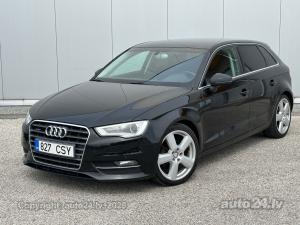 Black Audi A3 2015 in Tartu, with an engine capacity of 2.00 L and mileage of 239 thousand km for 9299 €, photo  on AUTOMOTO.COM.LV