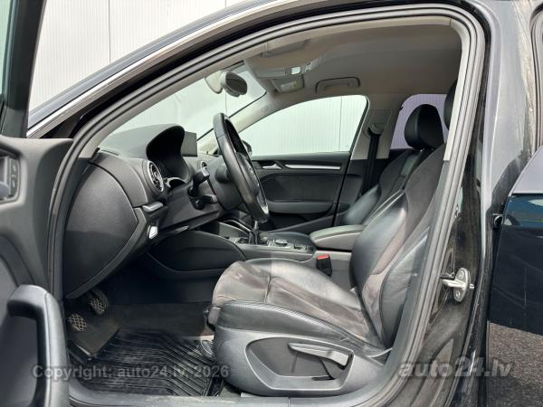 Black Audi A3 2015 in Tartu, with an engine capacity of 2.00 L and mileage of 239 thousand km for 9299 €, photo 8 on AUTOMOTO.COM.LV