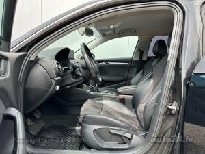 Black Audi A3 2015 in Tartu, with an engine capacity of 2.00 L and mileage of 239 thousand km for 9299 €, photo 8 on AUTOMOTO.COM.LV