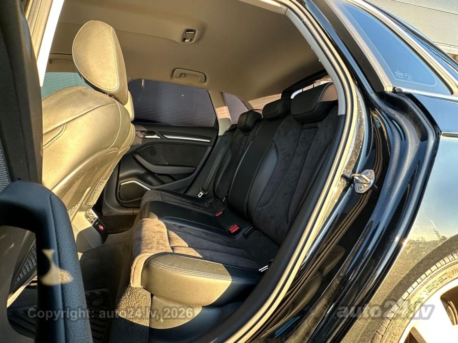 Black Audi A3 2015 in Tartu, with an engine capacity of 2.00 L and mileage of 239 thousand km for 9299 €, photo 14 on AUTOMOTO.COM.LV