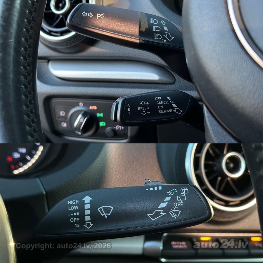 Black Audi A3 2015 in Tartu, with an engine capacity of 2.00 L and mileage of 239 thousand km for 9299 €, photo 19 on AUTOMOTO.COM.LV