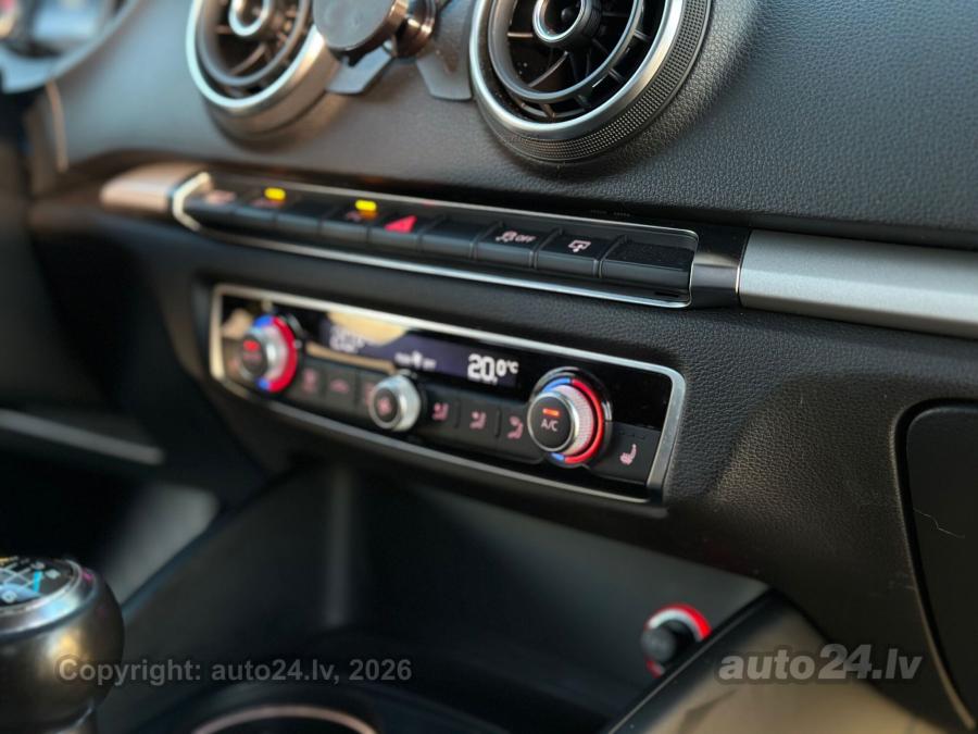 Black Audi A3 2015 in Tartu, with an engine capacity of 2.00 L and mileage of 239 thousand km for 9299 €, photo 21 on AUTOMOTO.COM.LV