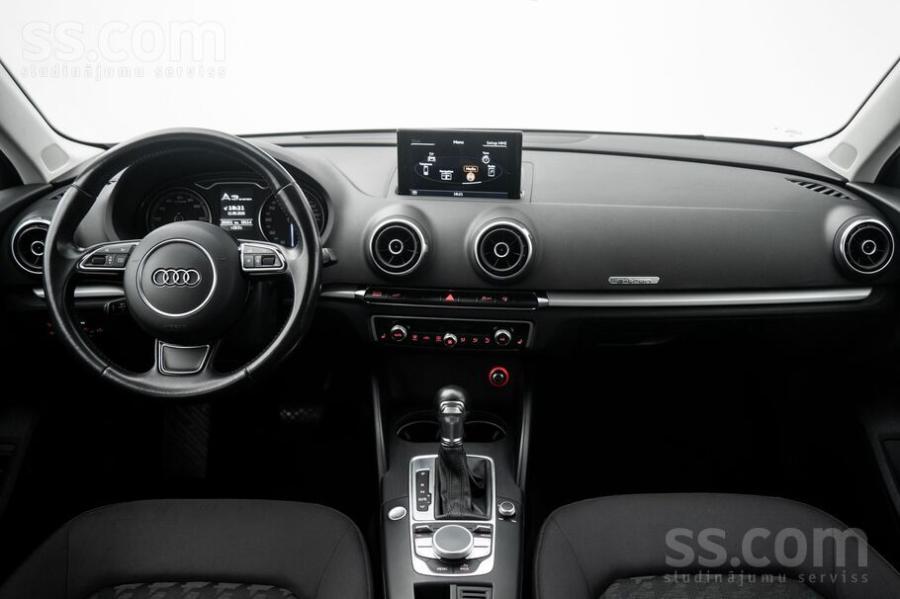 Black Audi A3 2015 in Tallinn, with an engine capacity of 1.40 L and mileage of 202 thousand km for 9998 €, photo 3 on AUTOMOTO.COM.LV