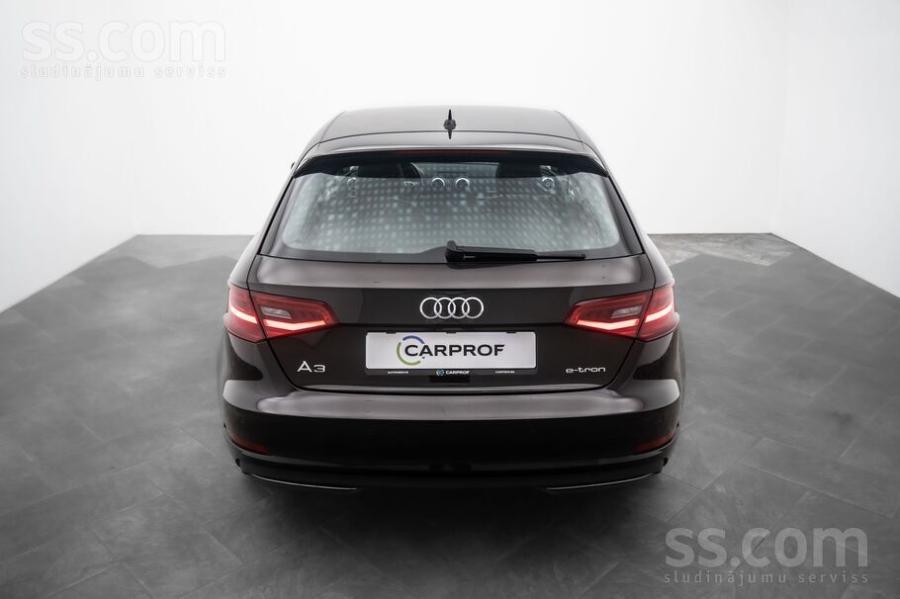 Black Audi A3 2015 in Tallinn, with an engine capacity of 1.40 L and mileage of 202 thousand km for 9998 €, photo 8 on AUTOMOTO.COM.LV