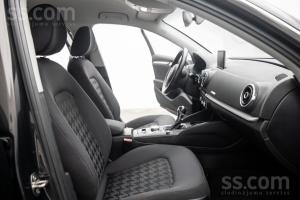 Black Audi A3 2015 in Tallinn, with an engine capacity of 1.40 L and mileage of 202 thousand km for 9998 €, photo 13 on AUTOMOTO.COM.LV