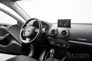 Black Audi A3 2015 in Tallinn, with an engine capacity of 1.40 L and mileage of 202 thousand km for 9998 €, photo 14 on AUTOMOTO.COM.LV