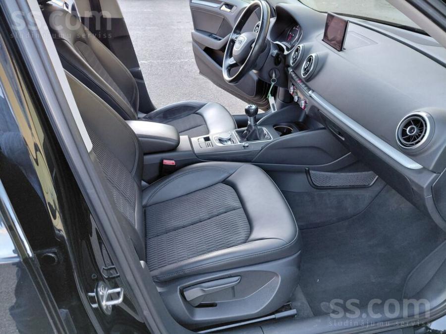 Melns Audi A3 2015 Talsi, ar dzinēja tilpumu 1.60 L un nobraukumu 253 tūkst. km par 8500 €, foto 8 vietnē AUTOMOTO.COM.LV