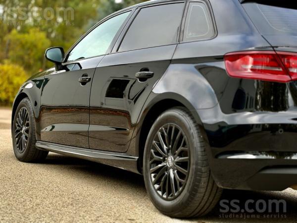 Black Audi A3 2015 in Riga, with an engine capacity of 1.60 L and mileage of 190 thousand km for 7590 €, photo 9 on AUTOMOTO.COM.LV