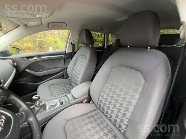 Black Audi A3 2015 in Riga, with an engine capacity of 1.60 L and mileage of 190 thousand km for 7590 €, photo 11 on AUTOMOTO.COM.LV