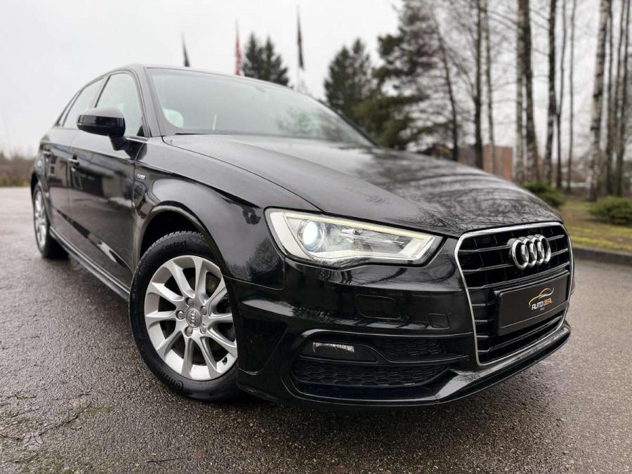 Black Audi A3 2016 in Kazlu Ruda, with an engine capacity of 1.60 L and mileage of 201 thousand km for 8000 €, photo 1 on AUTOMOTO.COM.LV