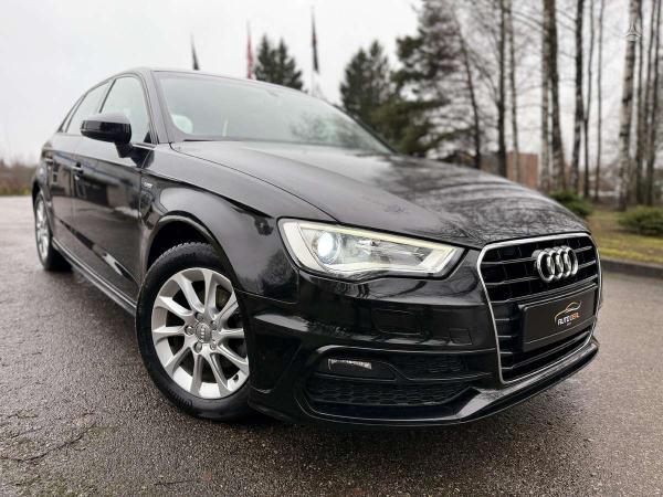 Black Audi A3 2016 in Kazlu Ruda, with an engine capacity of 1.60 L and mileage of 201 thousand km for 7999 €, photo 1 on AUTOMOTO.COM.LV