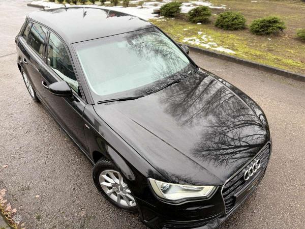 Black Audi A3 2016 in Kazlu Ruda, with an engine capacity of 1.60 L and mileage of 201 thousand km for 7999 €, photo 3 on AUTOMOTO.COM.LV