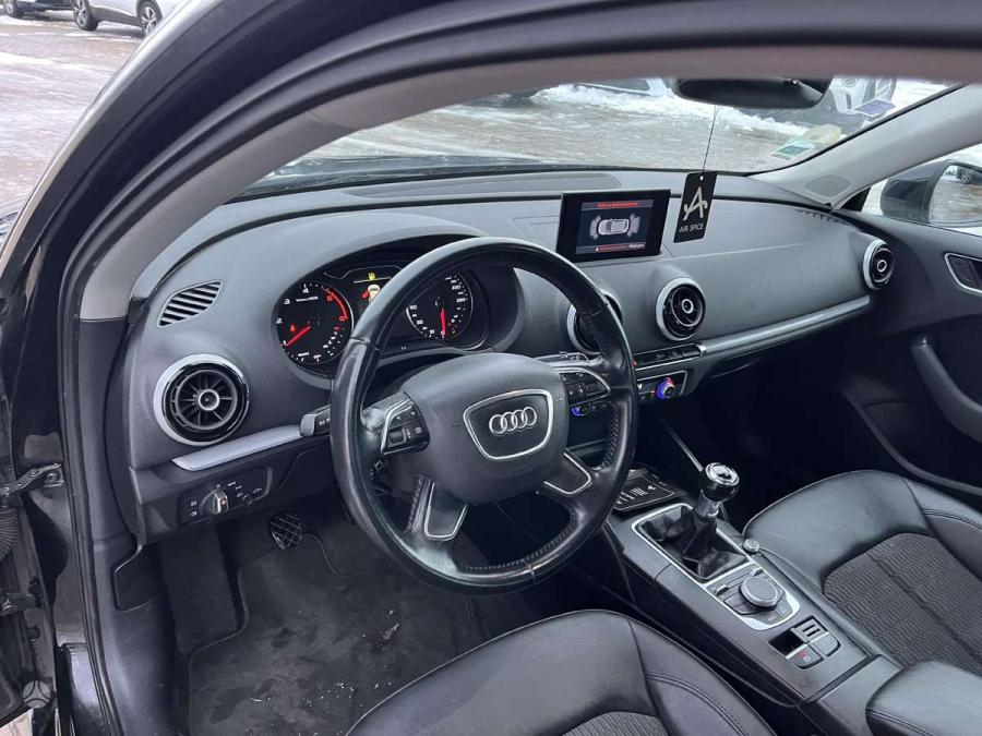 Melns Audi A3 2016 Tauragė, ar dzinēja tilpumu 2.00 L un nobraukumu 257 tūkst. km par 6900 €, foto 14 vietnē AUTOMOTO.COM.LV