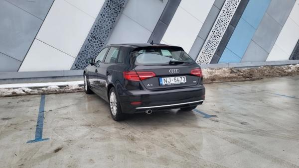 Black Audi A3 2016 in Riga, with an engine capacity of 1.60 L and mileage of 174 thousand km for 12100 €, photo 7 on AUTOMOTO.COM.LV