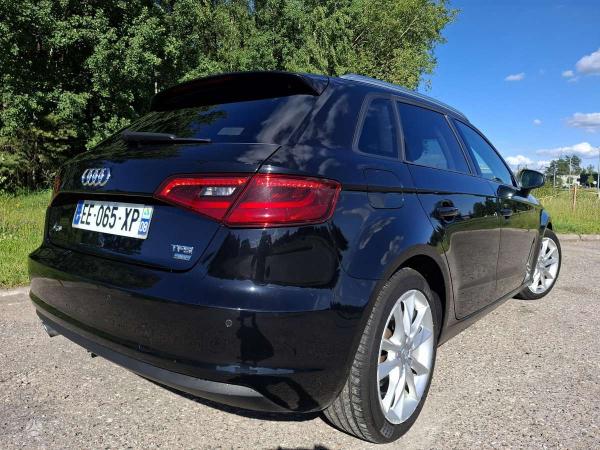 Black Audi A3 2016 in Kaunas, with an engine capacity of 1.40 L and mileage of 245 thousand km for 8450 €, photo 3 on AUTOMOTO.COM.LV