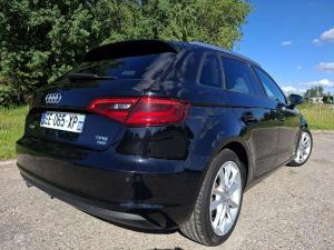 Melns Audi A3 2016 Kauņa, ar dzinēja tilpumu 1.40 L un nobraukumu 245 tūkst. km par 8450 €, foto 4 vietnē AUTOMOTO.COM.LV