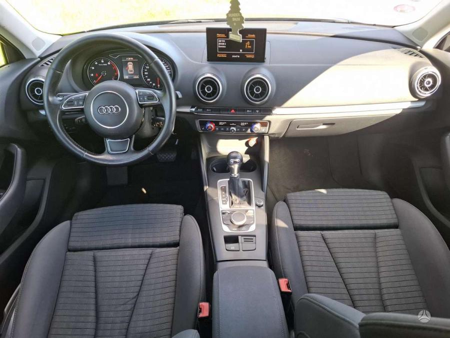 Melns Audi A3 2016 Kauņa, ar dzinēja tilpumu 1.40 L un nobraukumu 245 tūkst. km par 8450 €, foto 5 vietnē AUTOMOTO.COM.LV