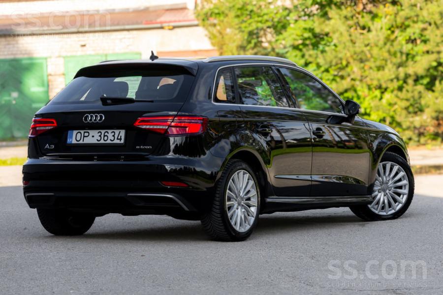 Black Audi A3 2016 in Jelgava, with an engine capacity of 1.40 L and mileage of 0 thousand km for 11490 €, photo 6 on AUTOMOTO.COM.LV