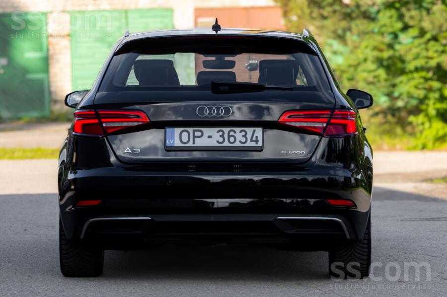 Black Audi A3 2016 in Jelgava, with an engine capacity of 1.40 L and mileage of 0 thousand km for 11490 €, photo 7 on AUTOMOTO.COM.LV