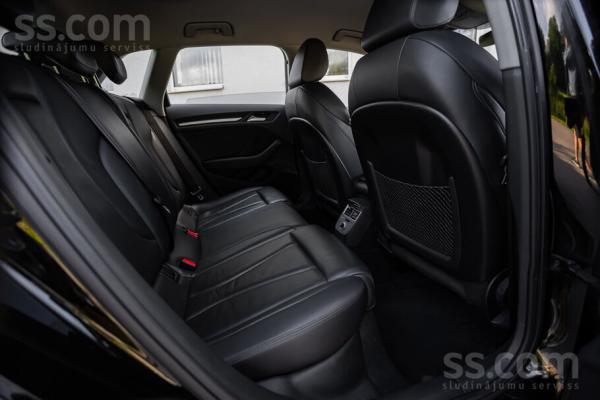 Melns Audi A3 2016 Jelgava, ar dzinēja tilpumu 1.40 L un nobraukumu 0 tūkst. km par 11490 €, foto 9 vietnē AUTOMOTO.COM.LV