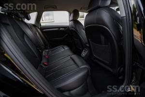 Black Audi A3 2016 in Jelgava, with an engine capacity of 1.40 L and mileage of 0 thousand km for 11490 €, photo 10 on AUTOMOTO.COM.LV